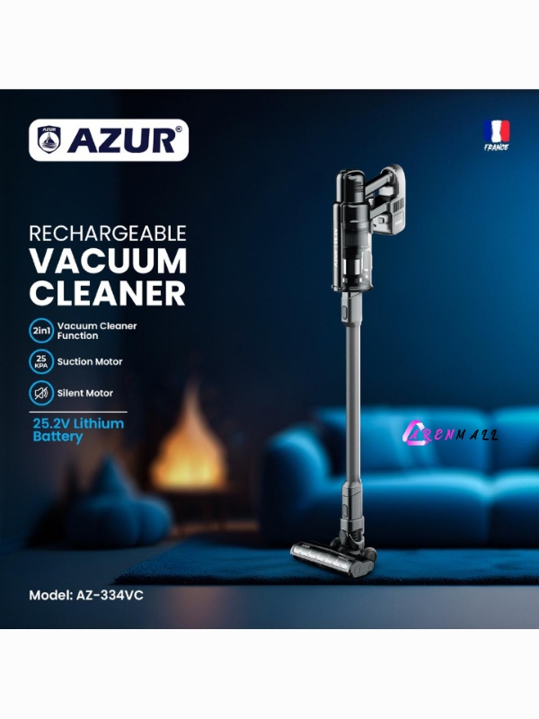 جارو شارژی آزور مدل AZ-334 VC|گارانتی تعویض+پرداخت محل 😍